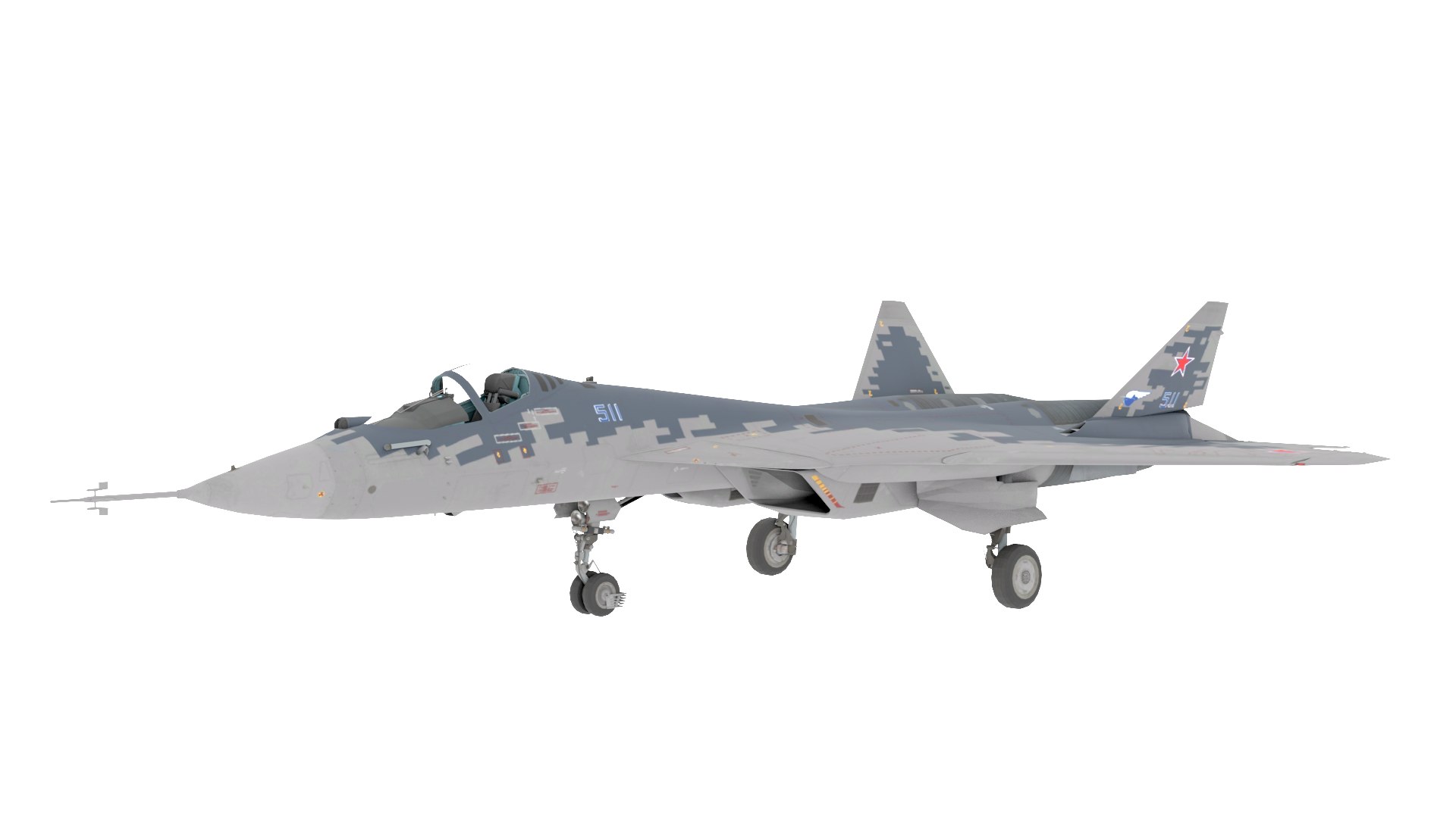 3D SU57 - TurboSquid 2377541