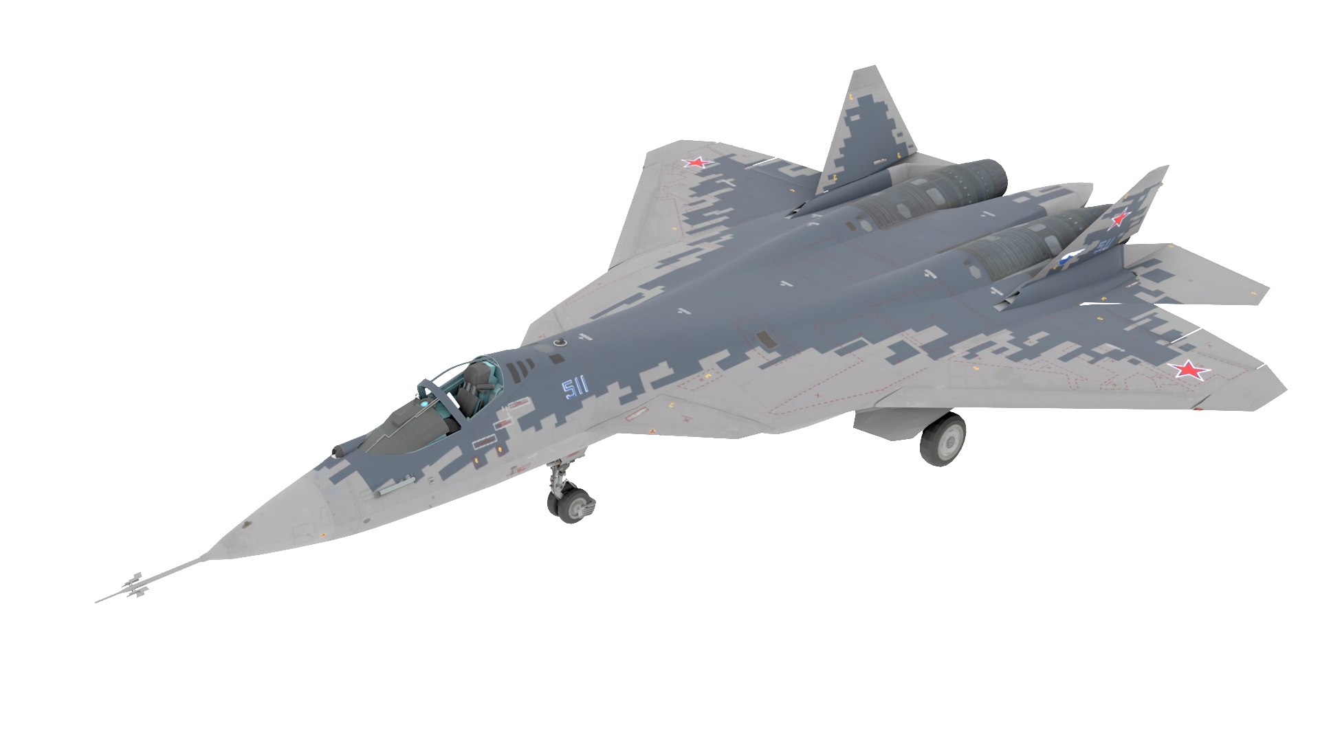 3D SU57 - TurboSquid 2377541