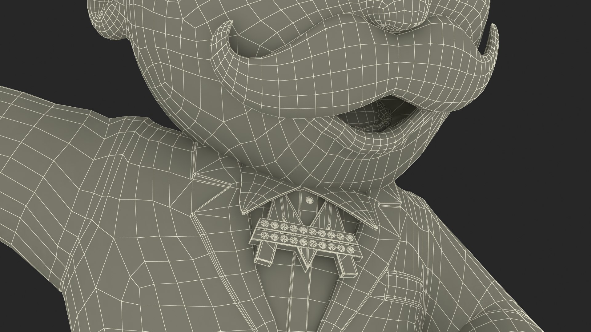 3D Mr Monopoly Character Welcome Pose - TurboSquid 2274944