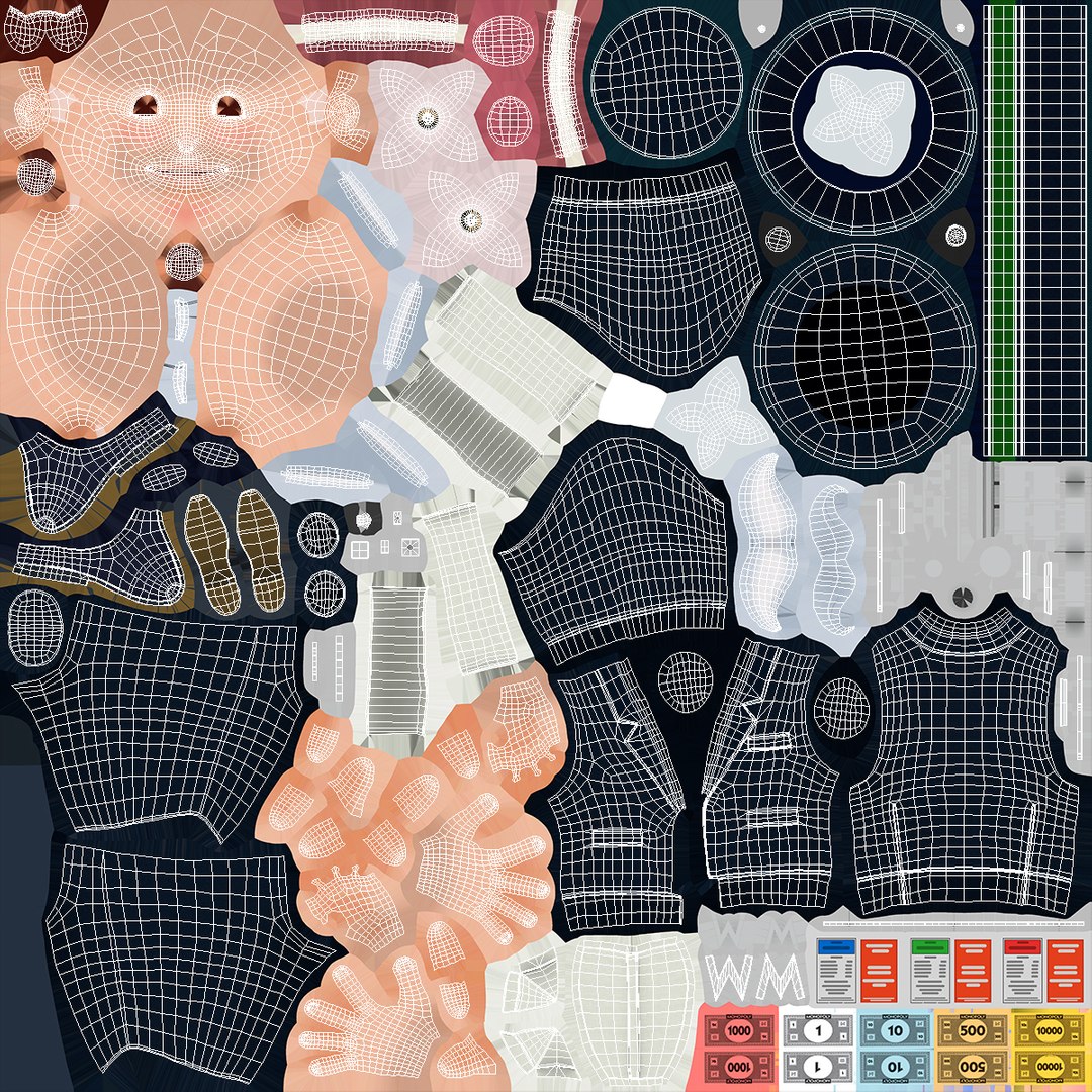 3D Mr Monopoly Character Welcome Pose - TurboSquid 2274944