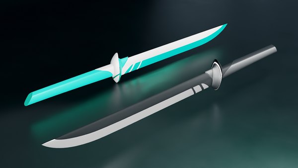 3D модель HAKUGEN DANMACHI BELL CRANEL knife - TurboSquid 2032856