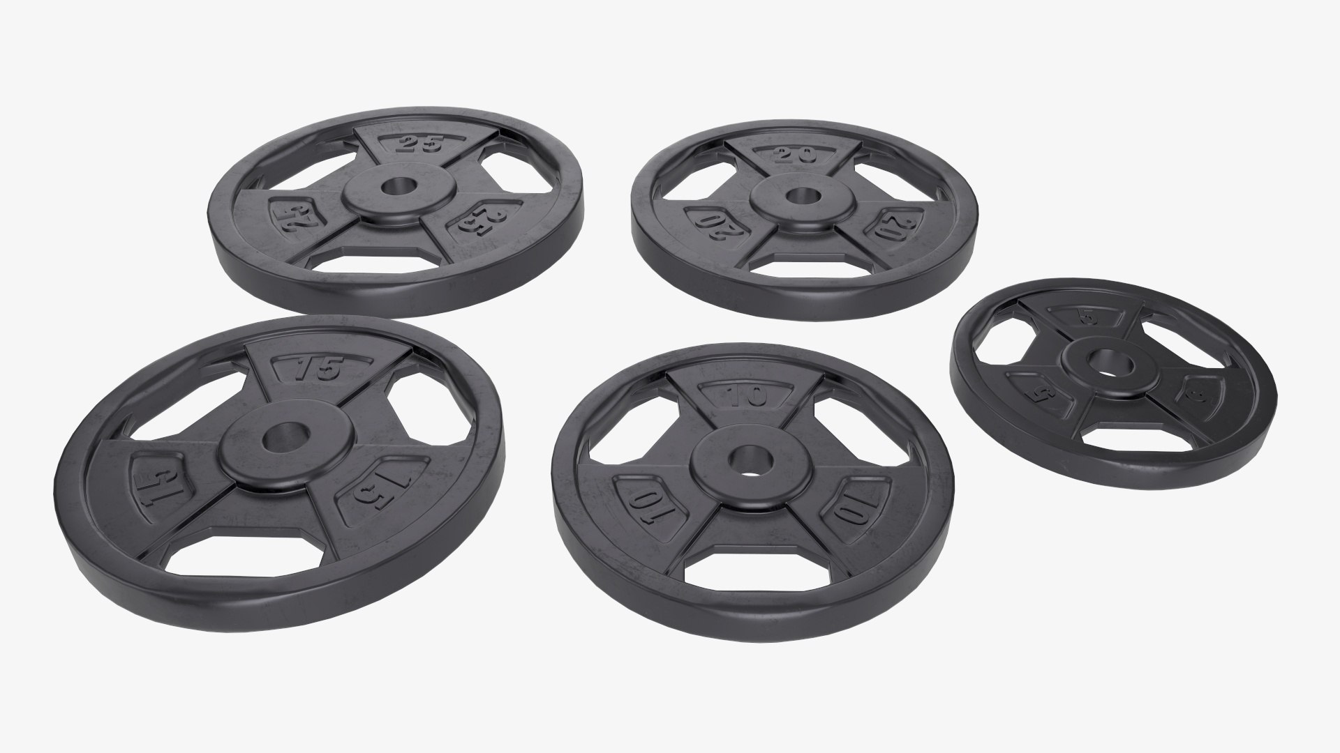 3D Plate Set Weight - TurboSquid 1686227