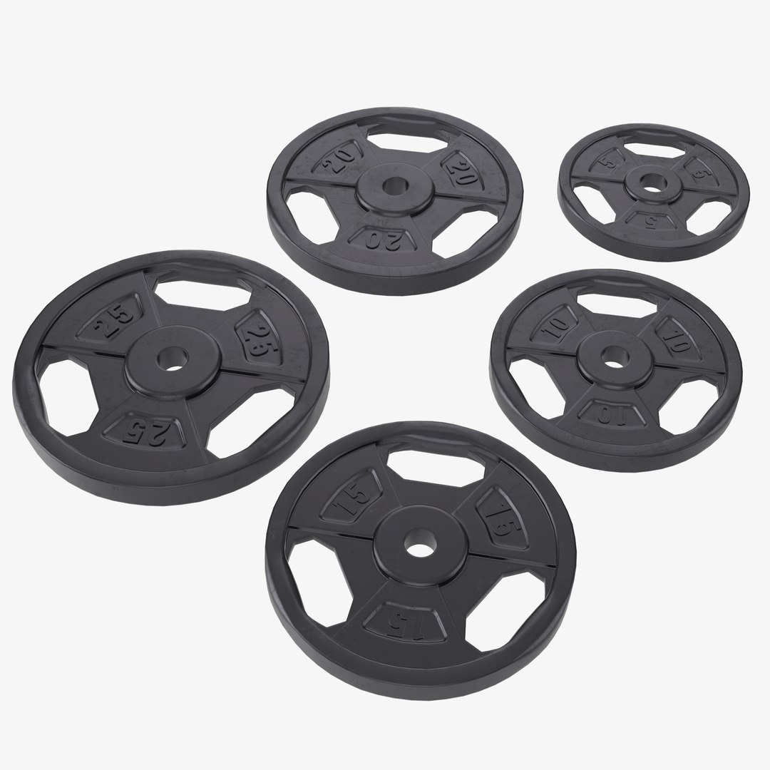 3D Plate Set Weight - TurboSquid 1686227