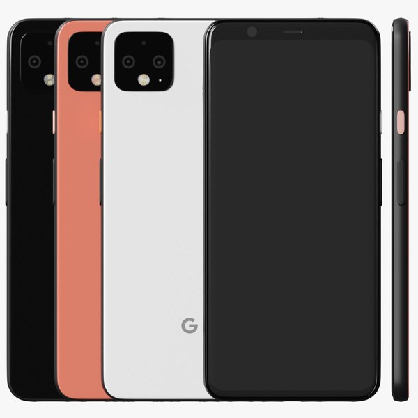 modelo 3d Google Pixel 4 All Colors - TurboSquid 2064079