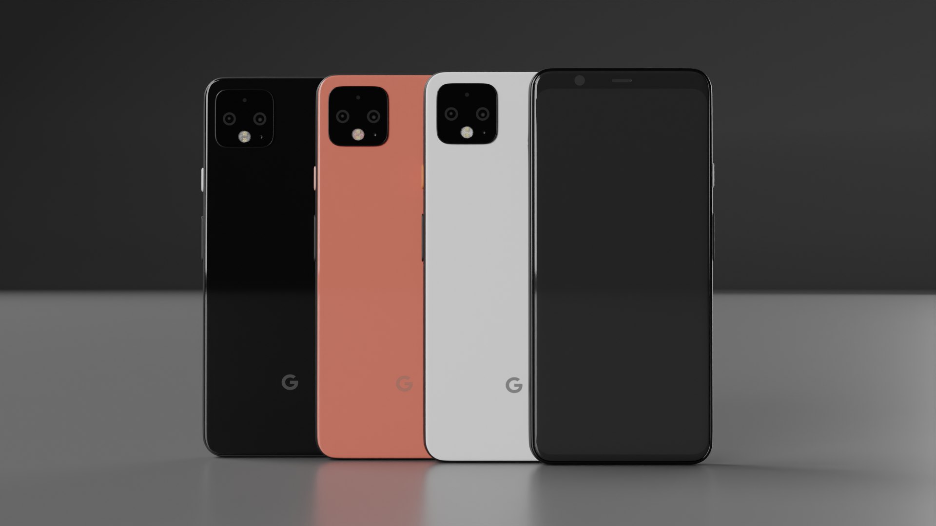 3D Model Google Pixel 4 All Colors - TurboSquid 2064079