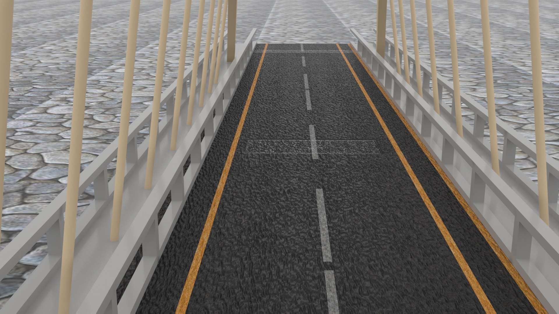 3D Bridge - TurboSquid 1728125