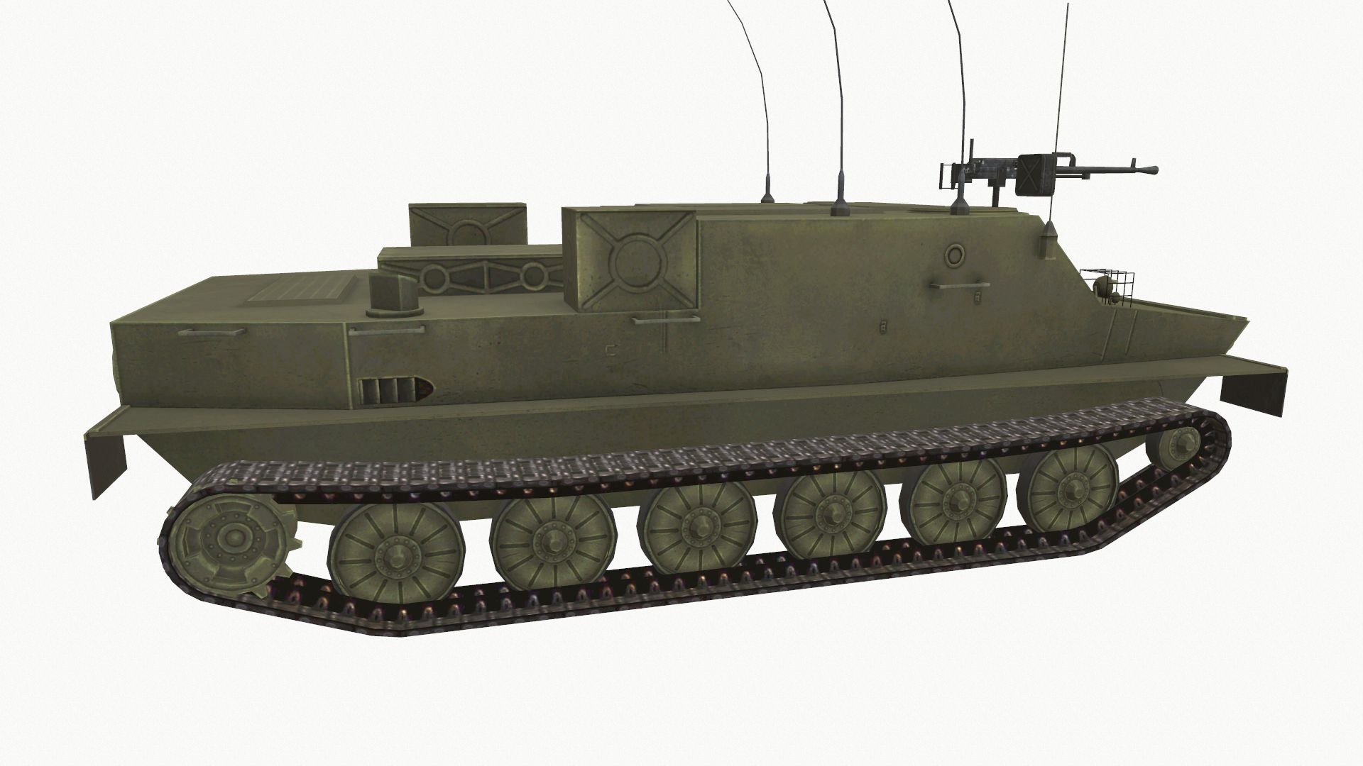 3D Carrier Tank - TurboSquid 1563750