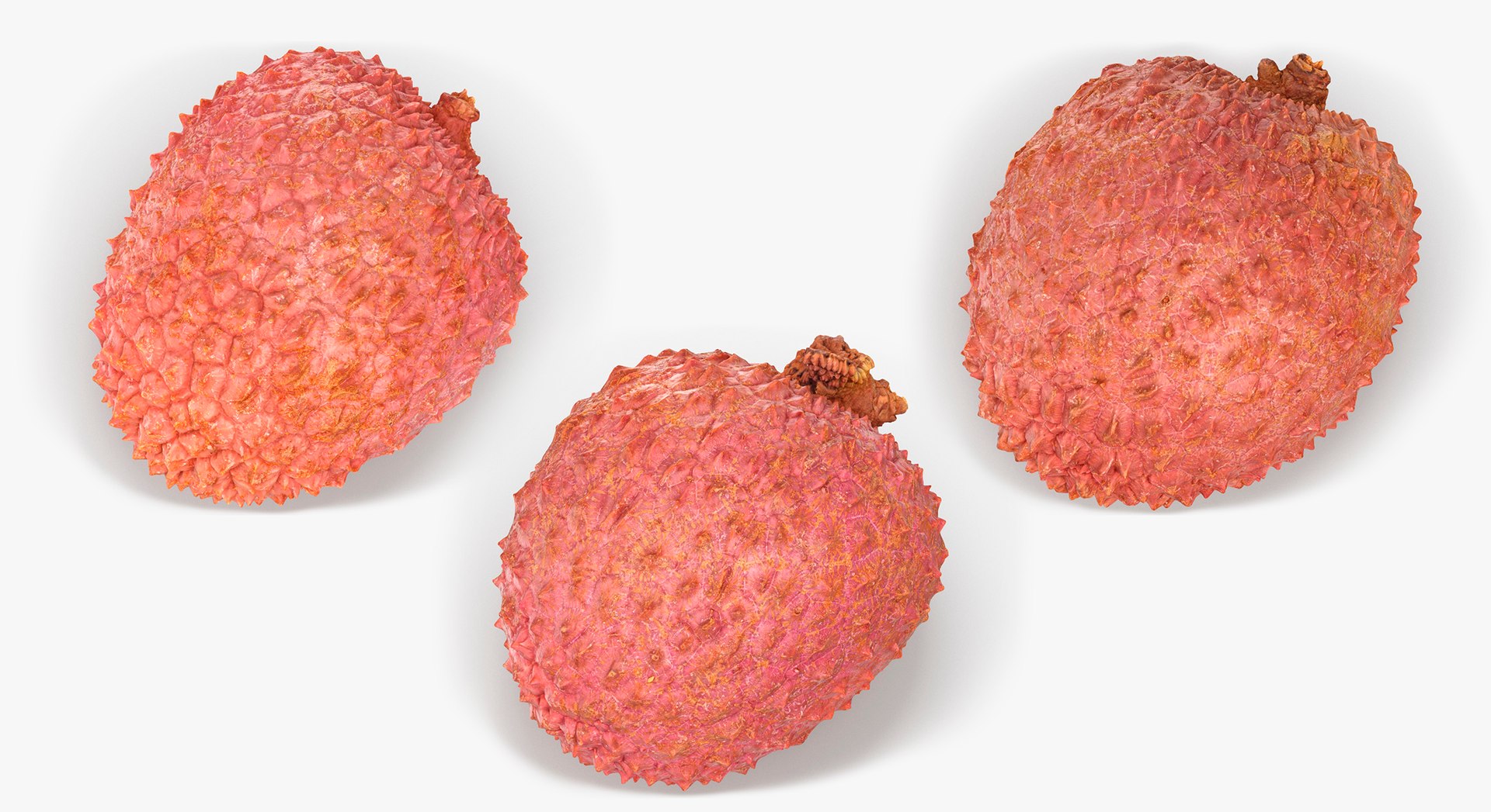 3D Lychees Collection 02 - 3 Models Model - TurboSquid 1794528