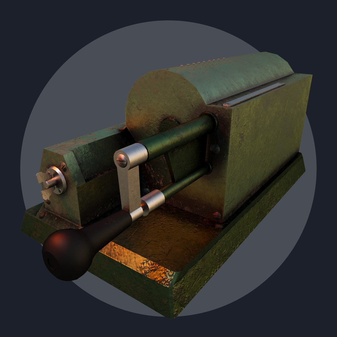 3D Adding Machine - TurboSquid 1311883