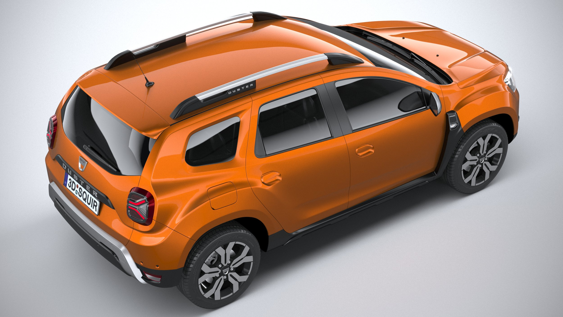 Dacia Duster 2022 model - TurboSquid 1763015