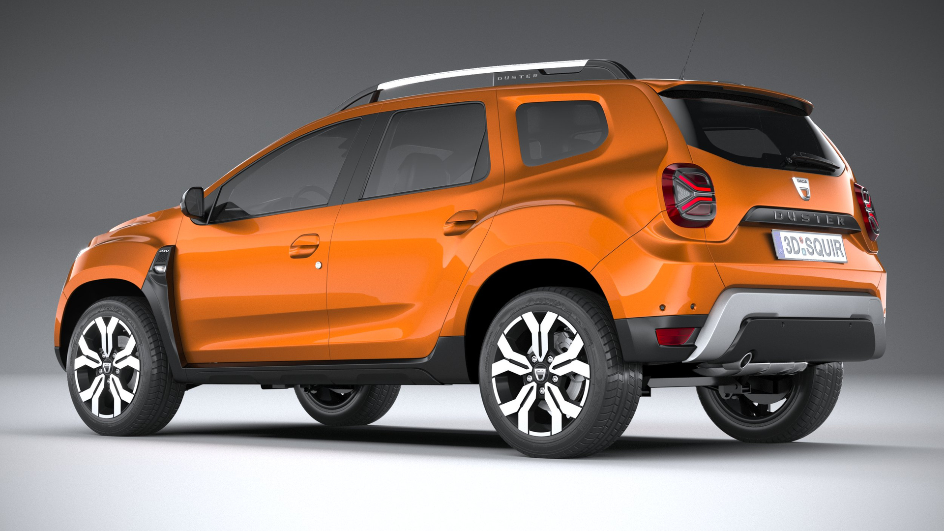 Dacia Duster 2022 model - TurboSquid 1763015