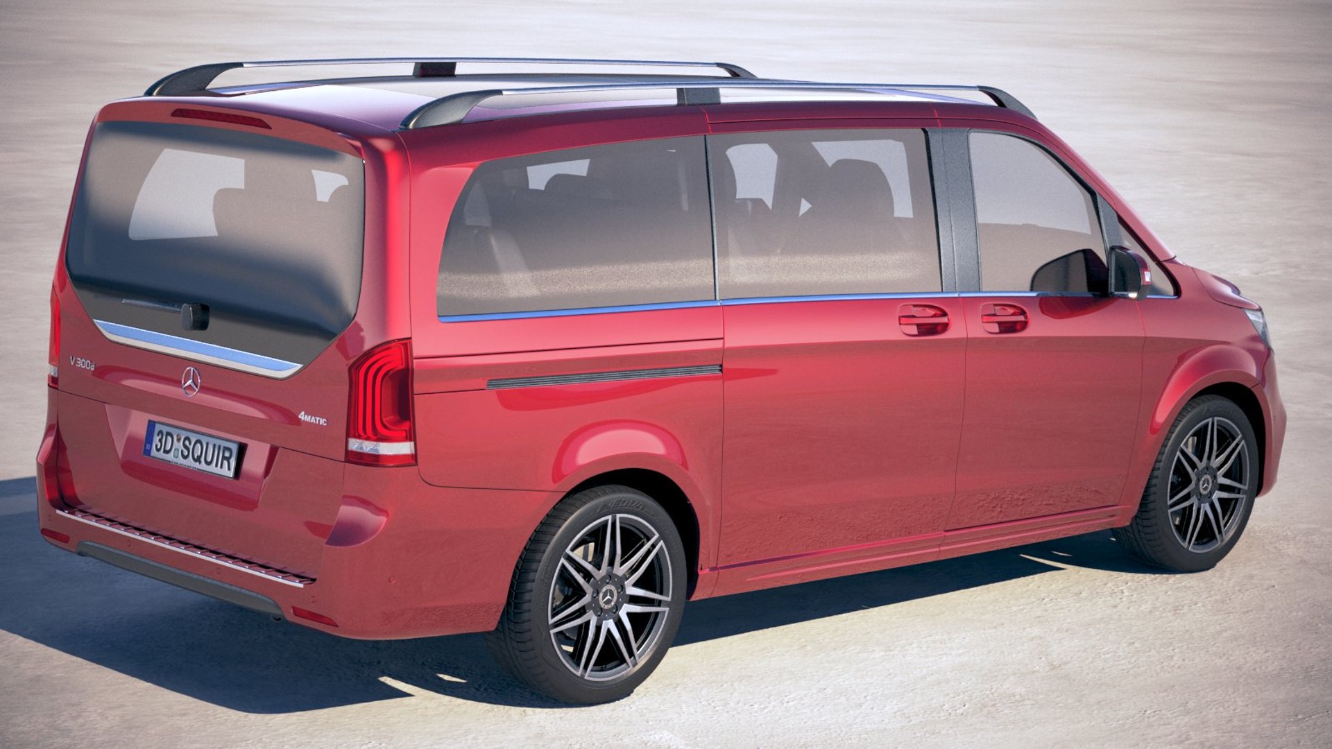 3D Mercedes-benz V-class 2020 - TurboSquid 1444217