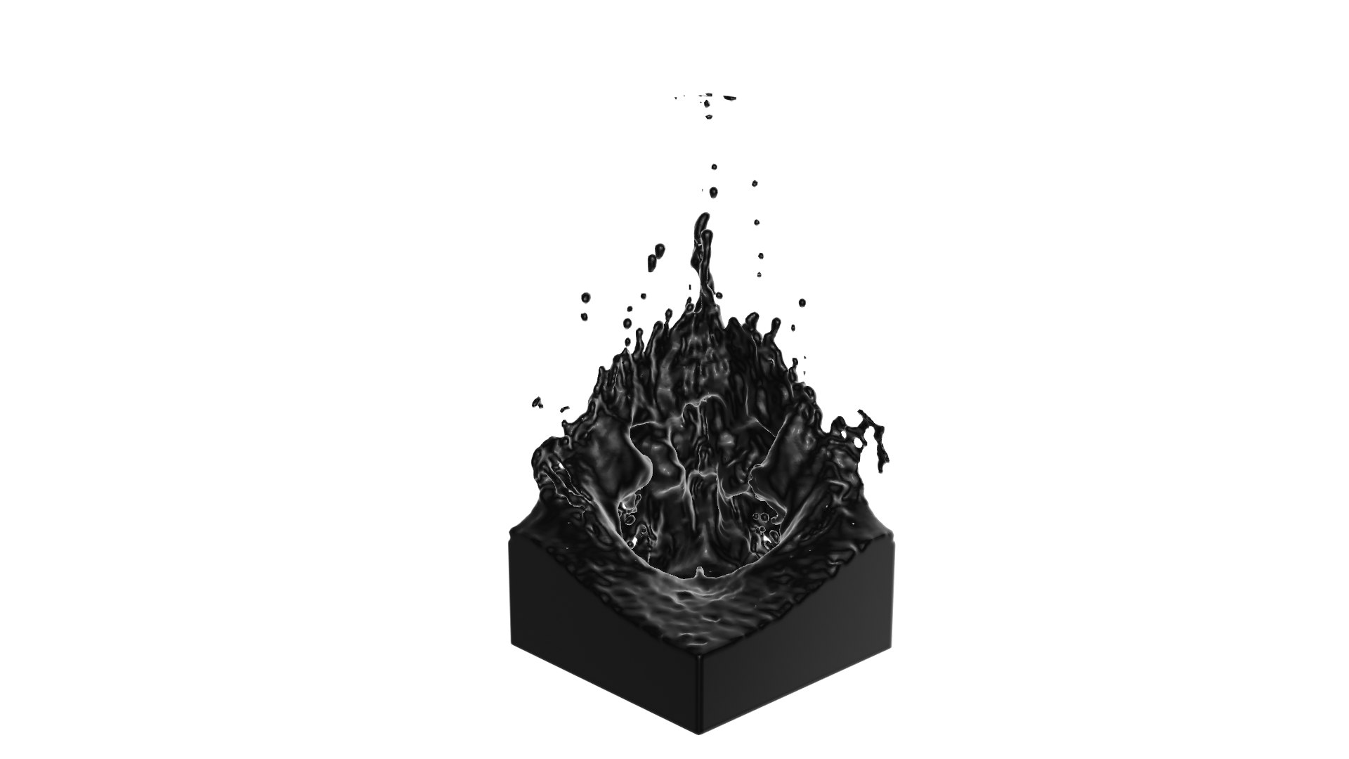 3D water - isometric cubes - TurboSquid 1595065