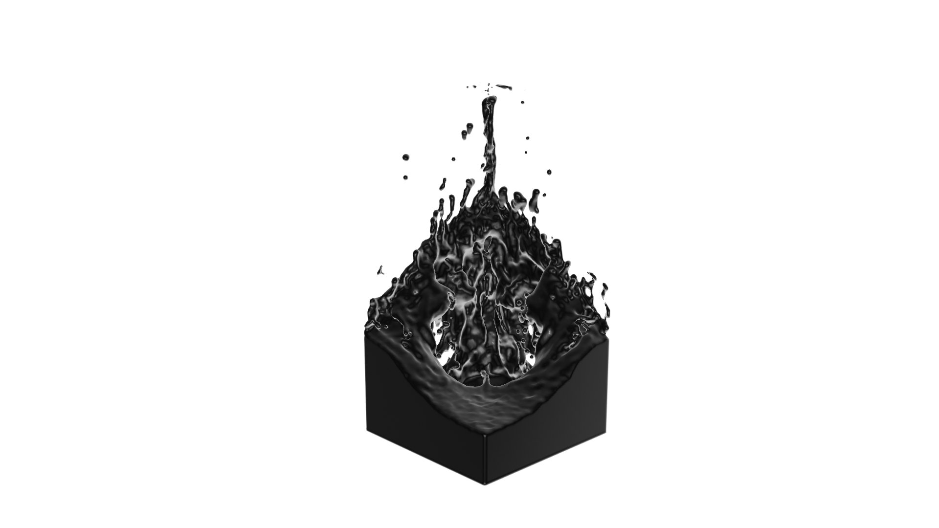 3D water - isometric cubes - TurboSquid 1595065