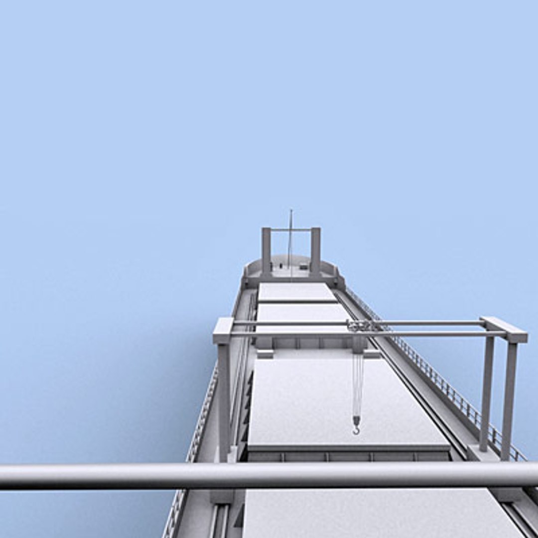 3d cargo ship transport nuclear model