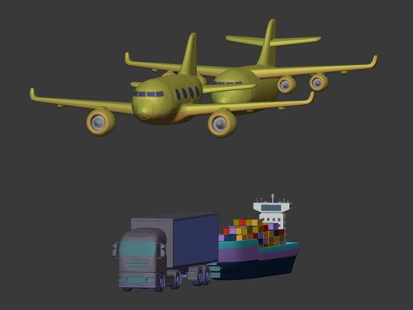 3D model Transport Vehicles Pack - TurboSquid 1790446