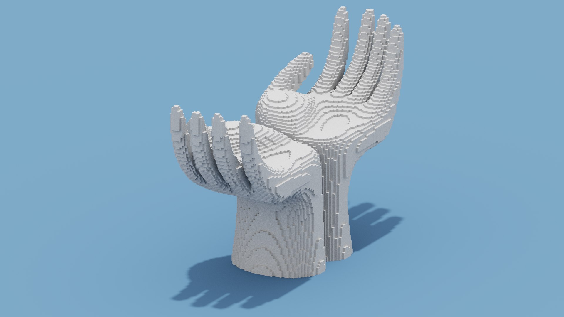 3D Hand Sculpture - TurboSquid 1938342