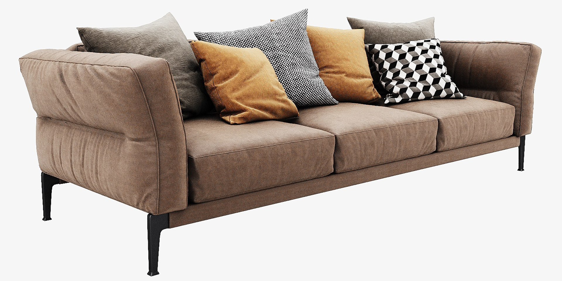 Flexform Adda 3D Model - TurboSquid 1611130