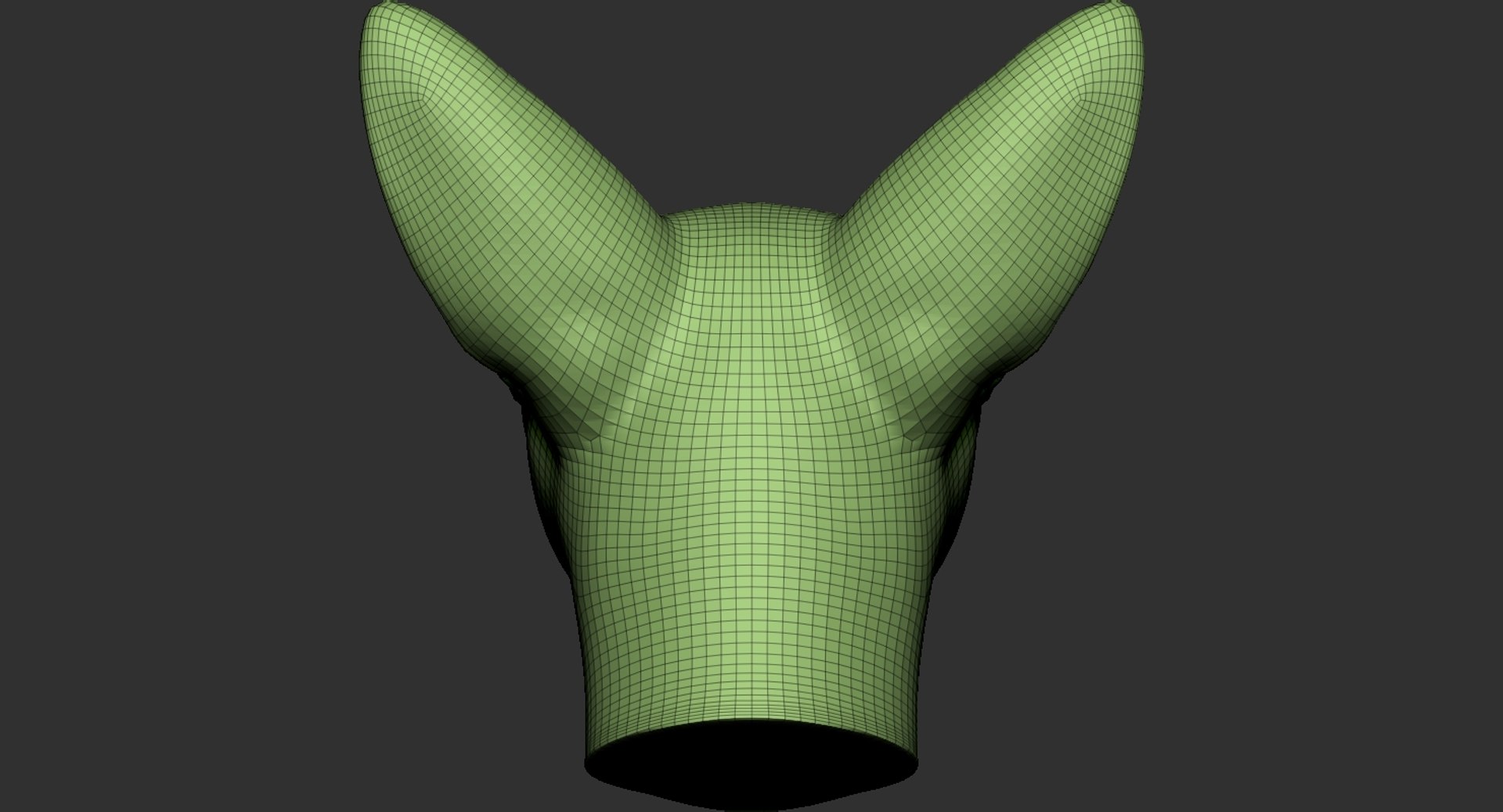 3D Cat Head Base Mesh Model - TurboSquid 1427328
