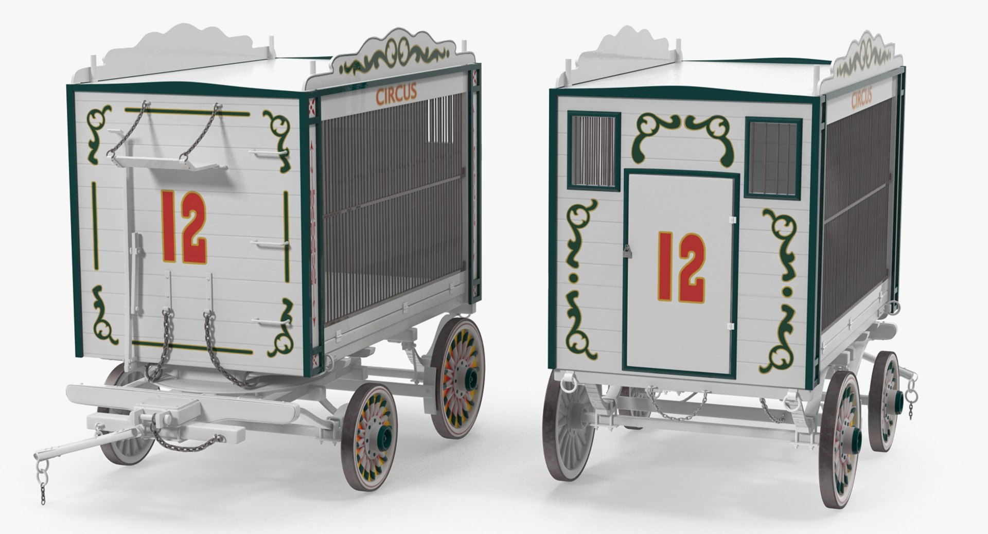 3D Traveling Circus Wagon Model - TurboSquid 1292875