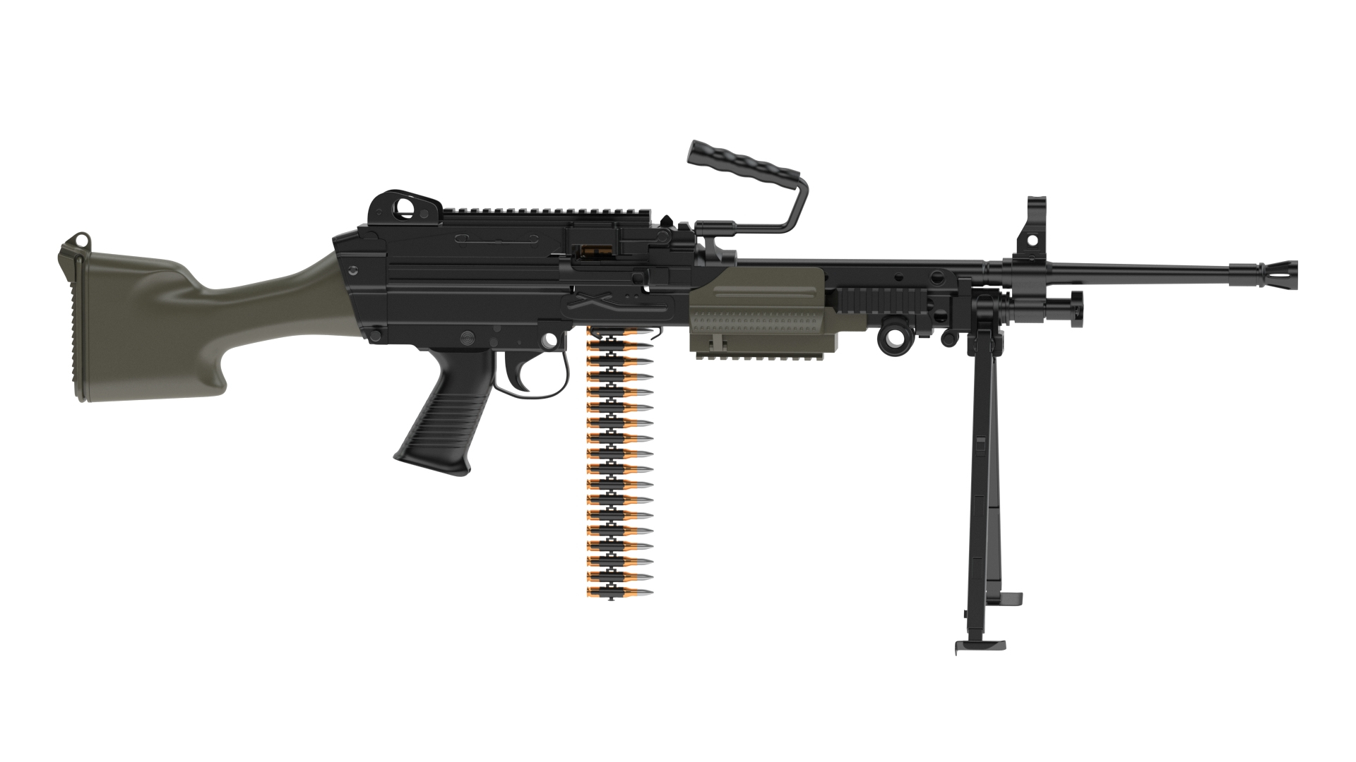 3D FN Minimi Mk3 - TurboSquid 1765620