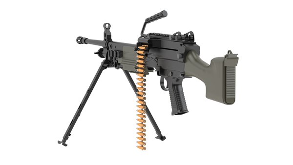 3D FN Minimi Mk3 - TurboSquid 1765620