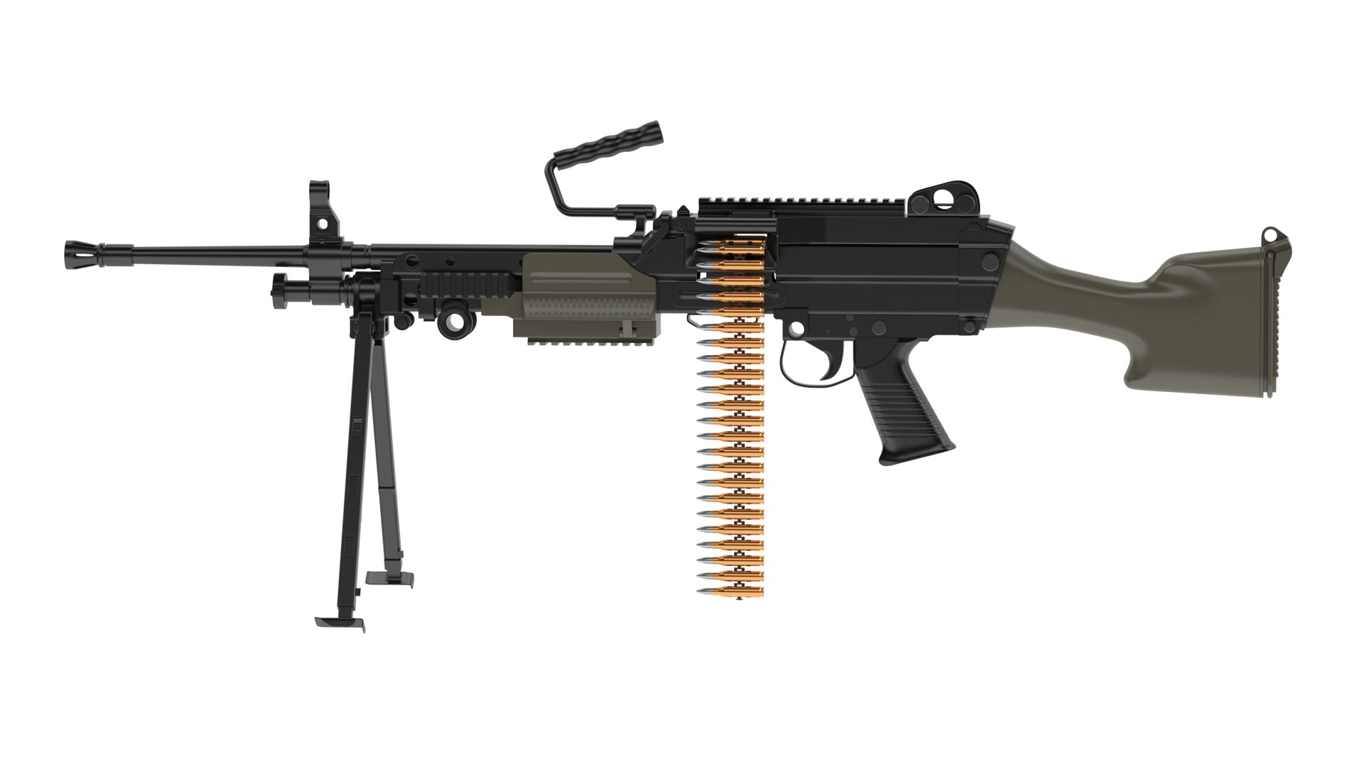 3D FN Minimi Mk3 - TurboSquid 1765620