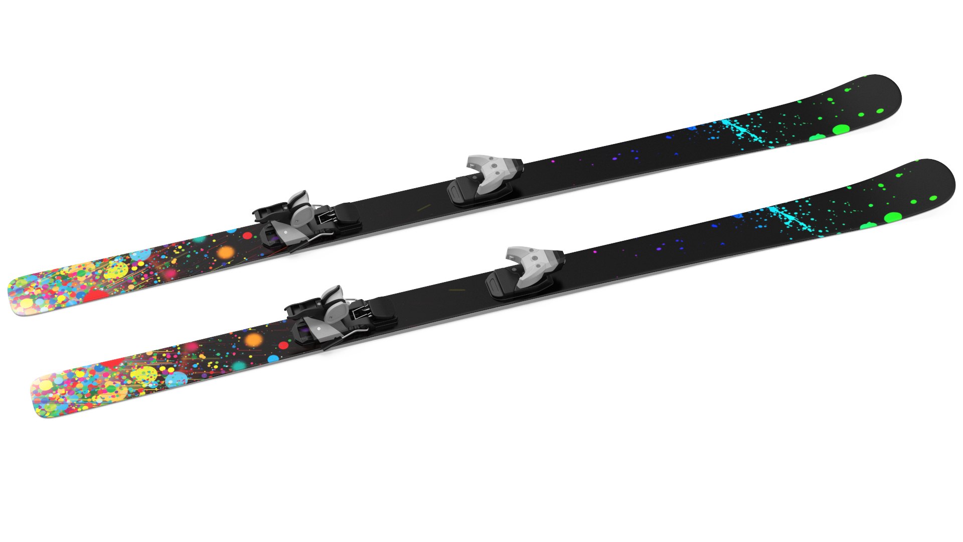 modelo 3d Snow Skis 8 - TurboSquid 2062047