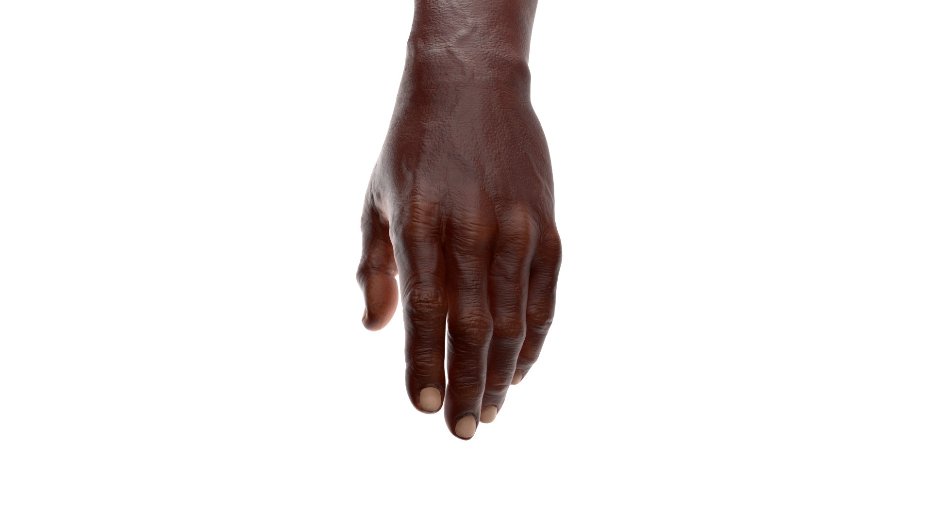 3D Hand Dark Skin - TurboSquid 1168009