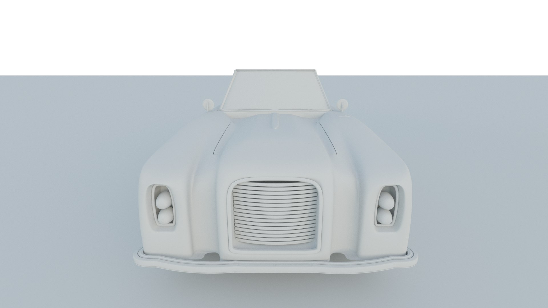 Convertible Classic Car 3D Model - TurboSquid 1491239