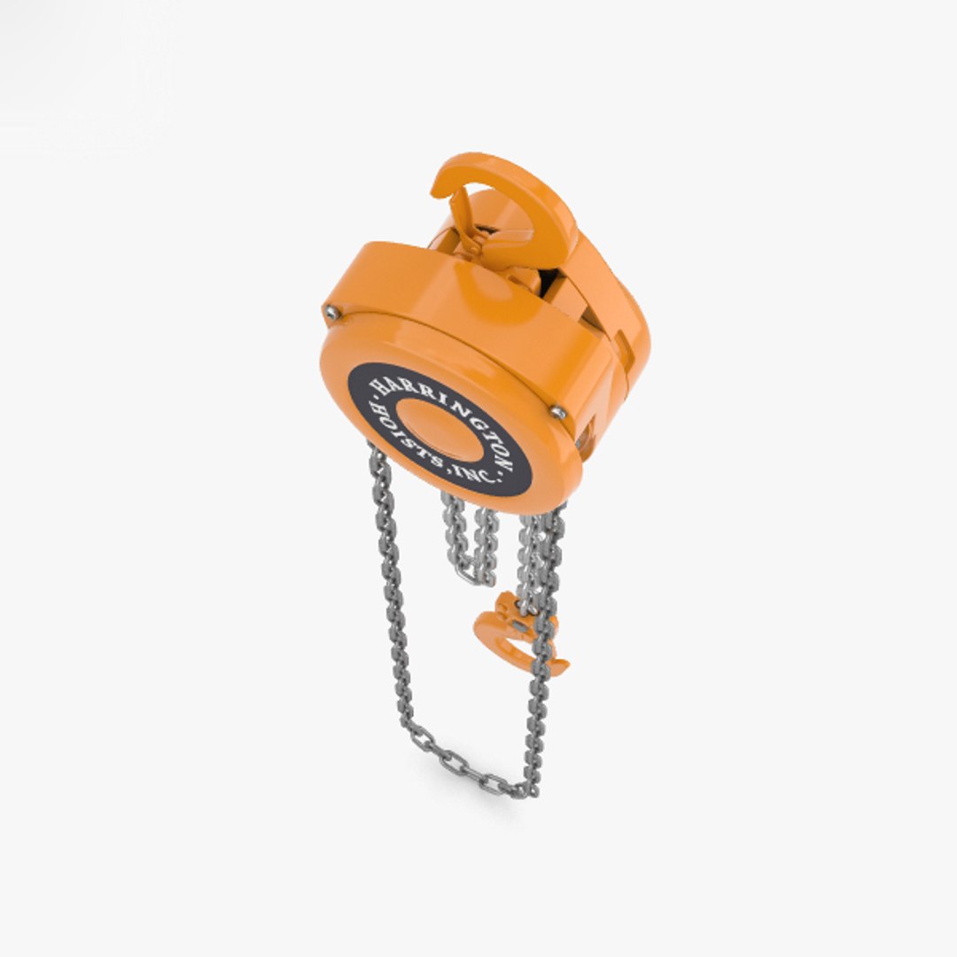 Hand Chain Hoist Model - TurboSquid 1409576