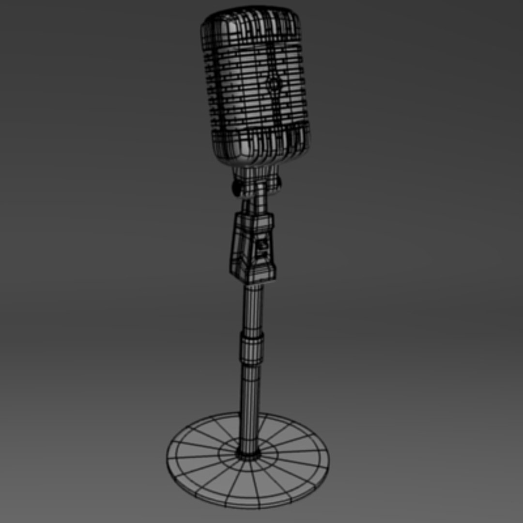 microphone mic 3d 3ds