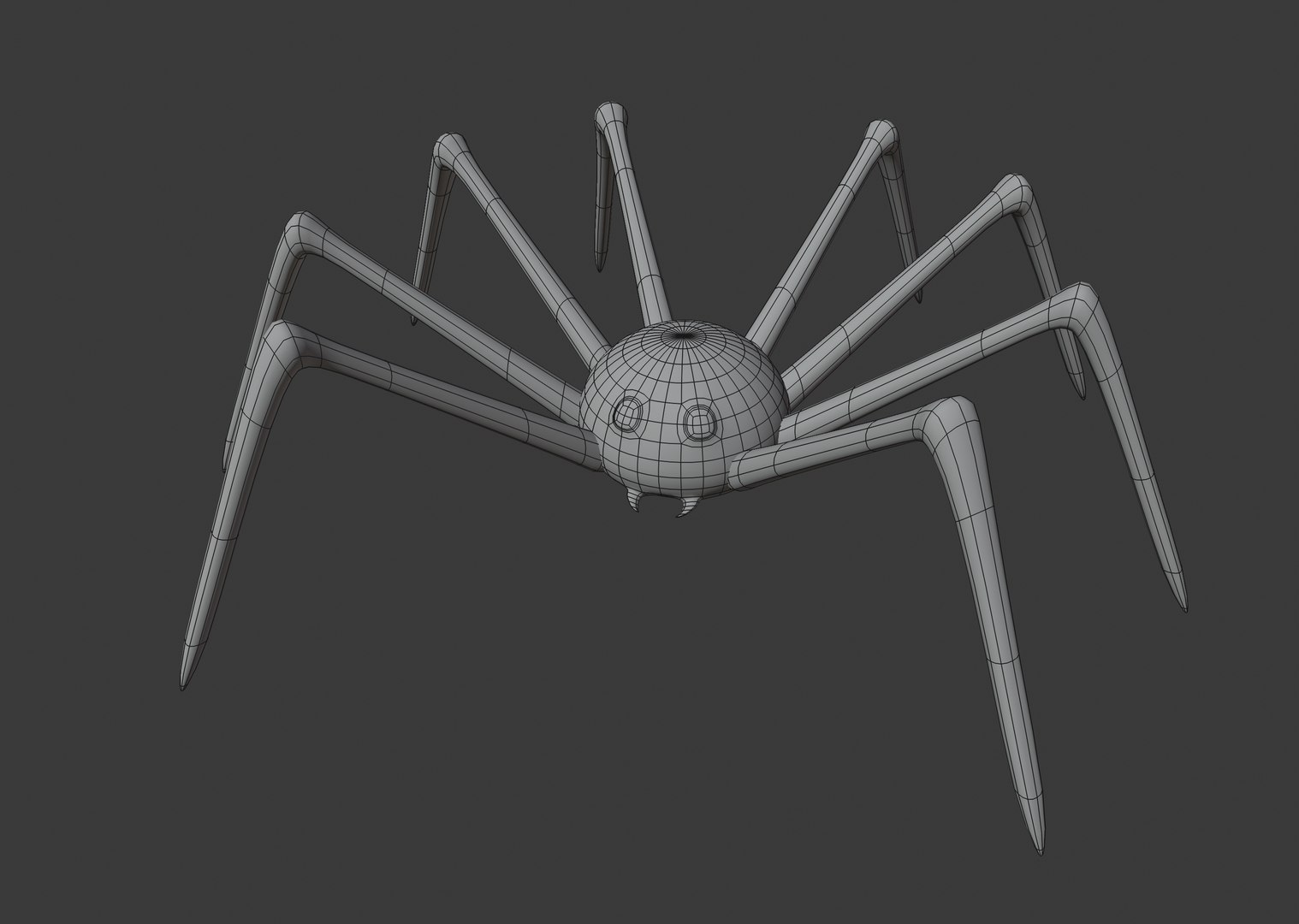 Spider Halloween 3D Model - TurboSquid 1482955