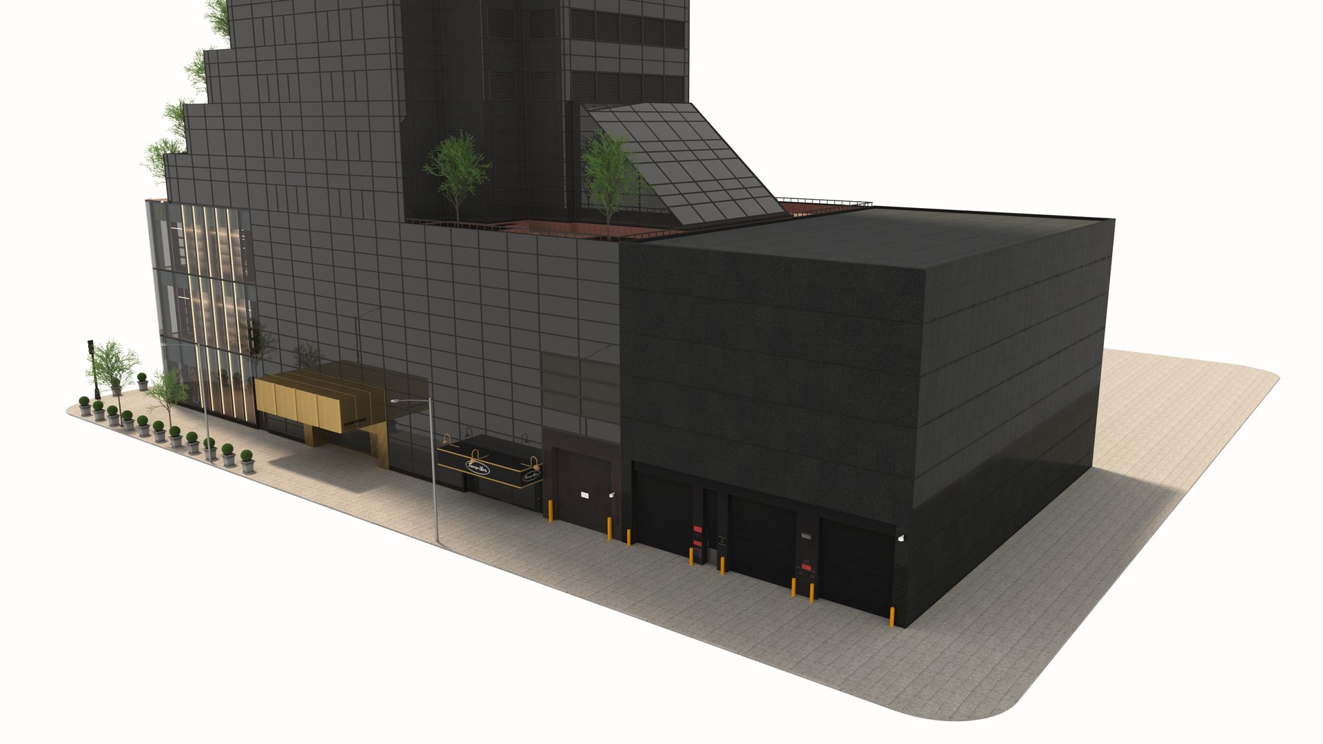 Trump Tower Model - TurboSquid 1449079