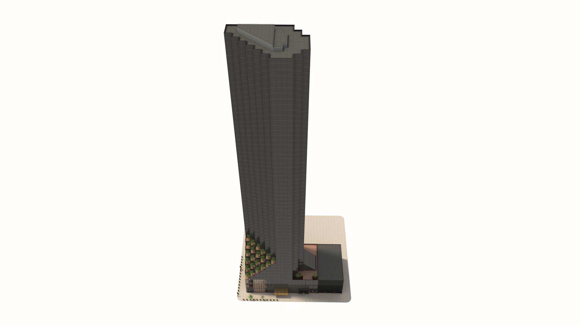 Trump Tower Model - TurboSquid 1449079