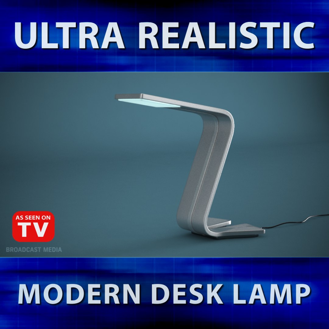 3d model desk lamp lighting