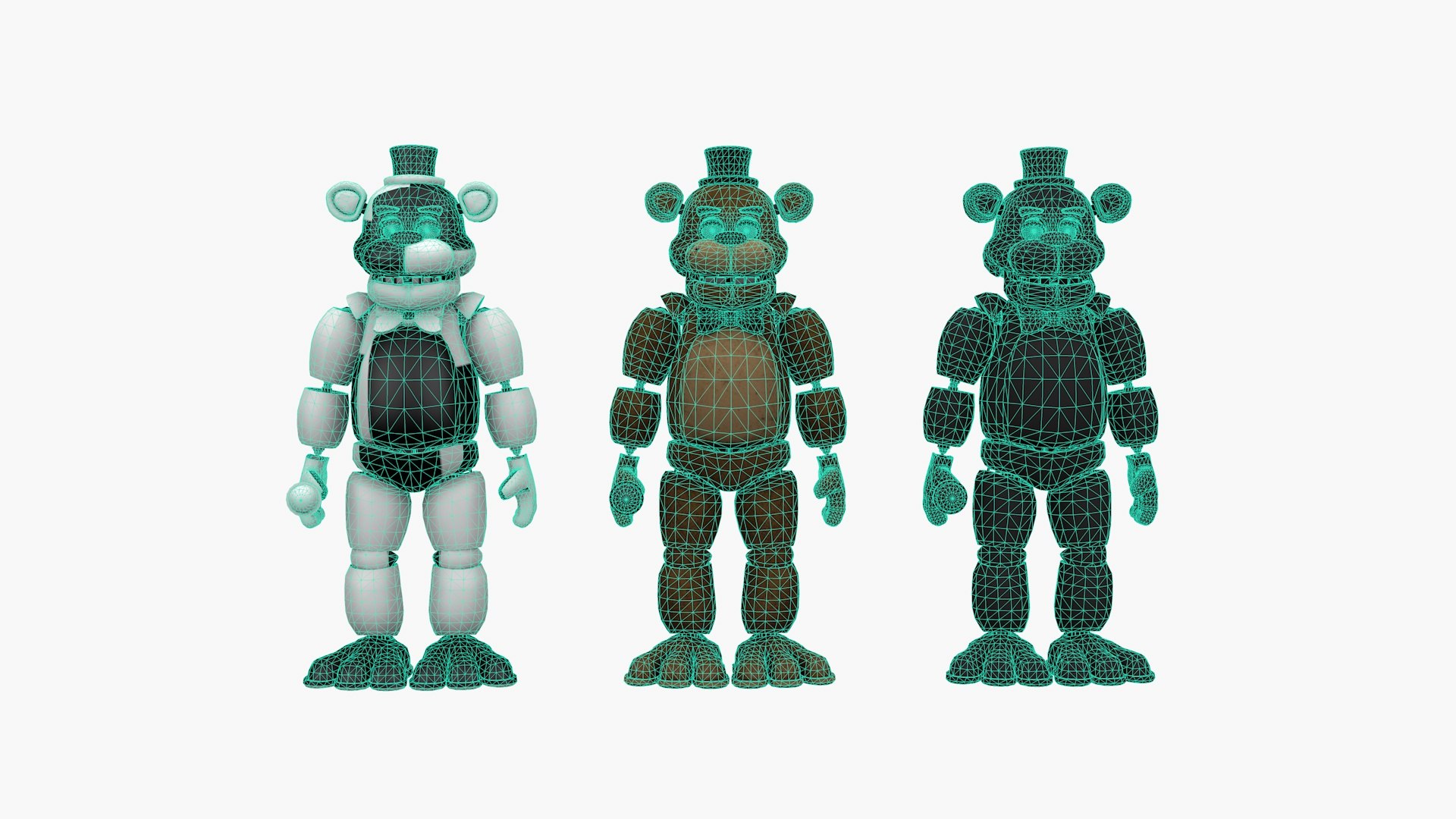 Freddy Fazbear 3D Model - TurboSquid 2116613