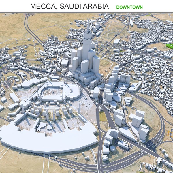 3D Mecca Models | TurboSquid