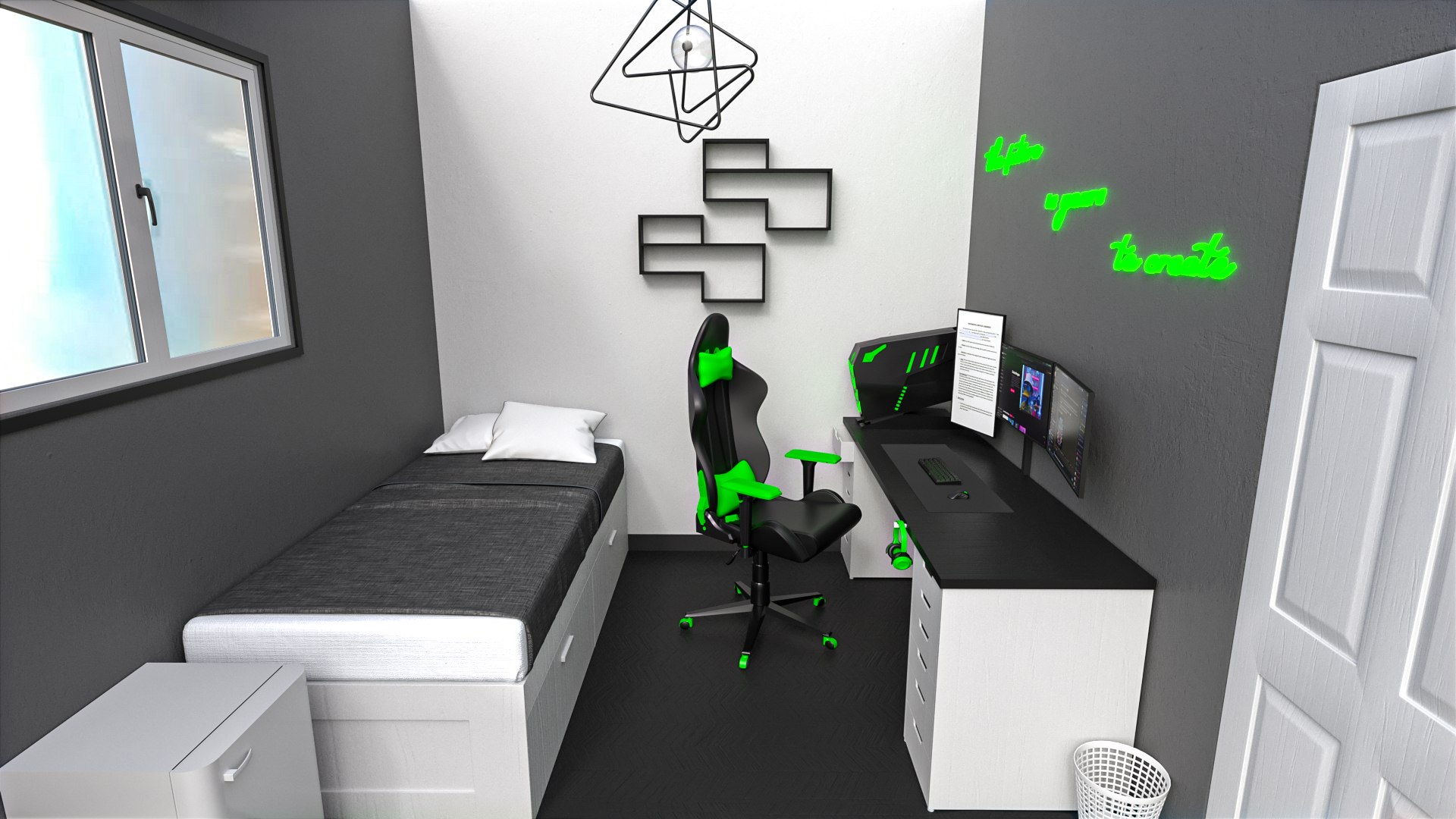 Gaming Room 3D Model 3D - TurboSquid 1928003