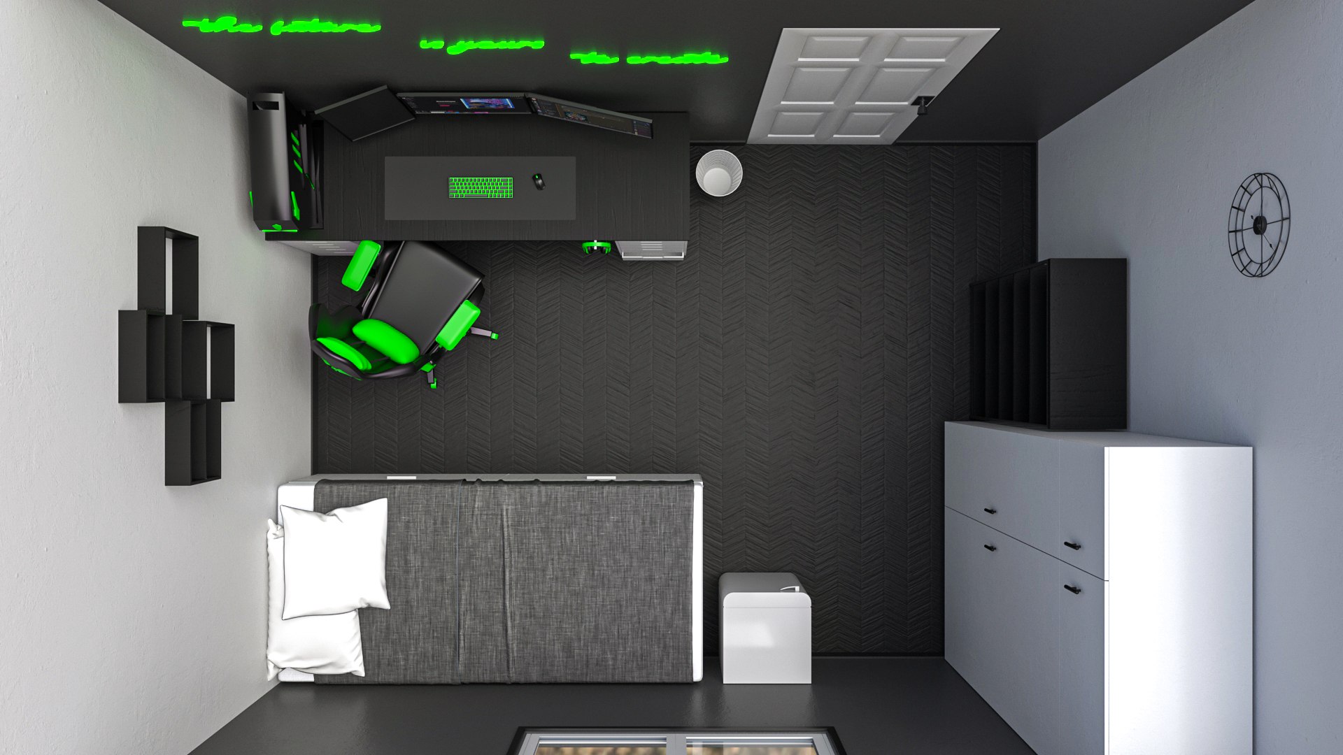 Gaming Room 3D Model 3D - TurboSquid 1928003