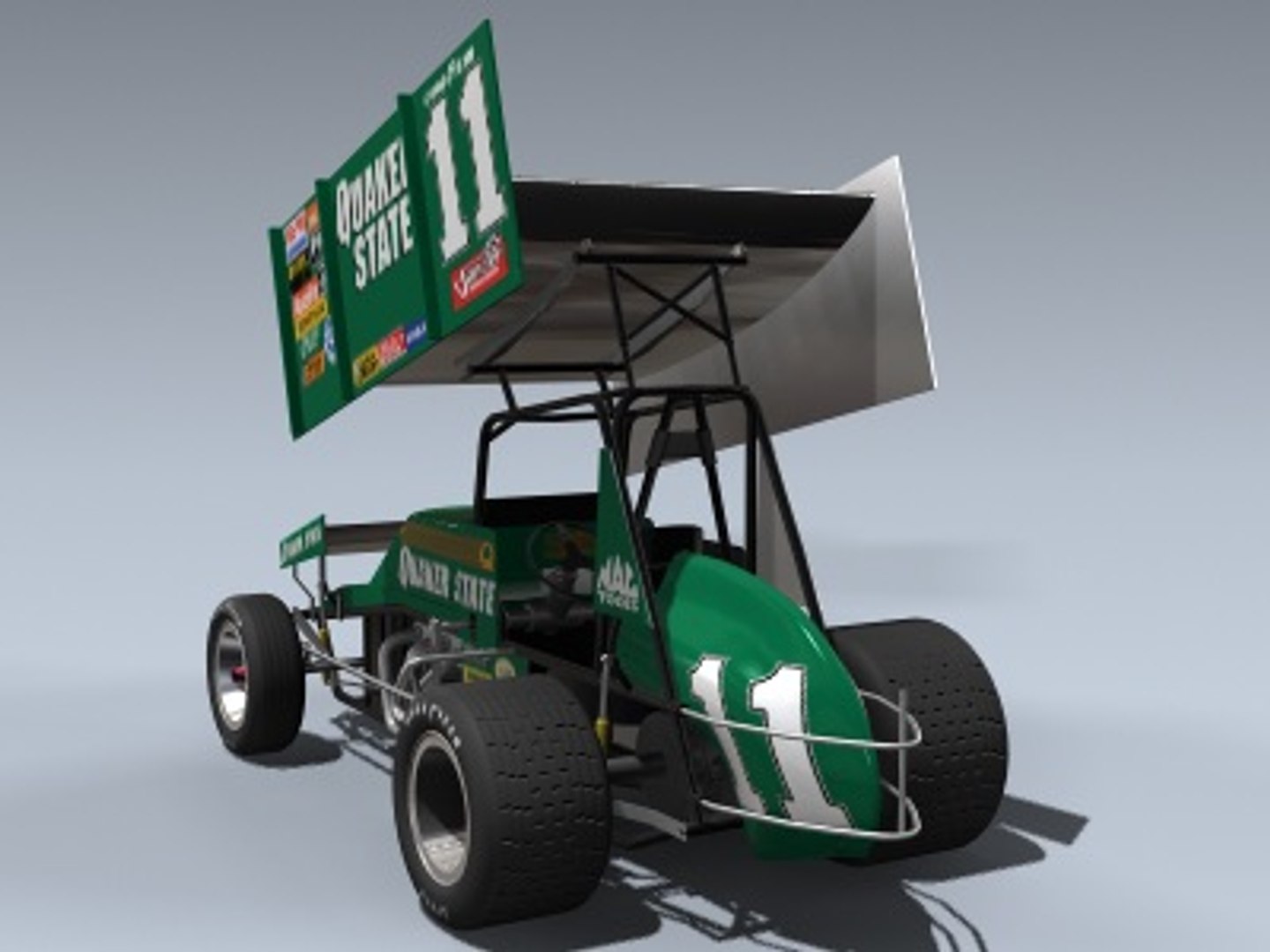 3d Sprint Car Model