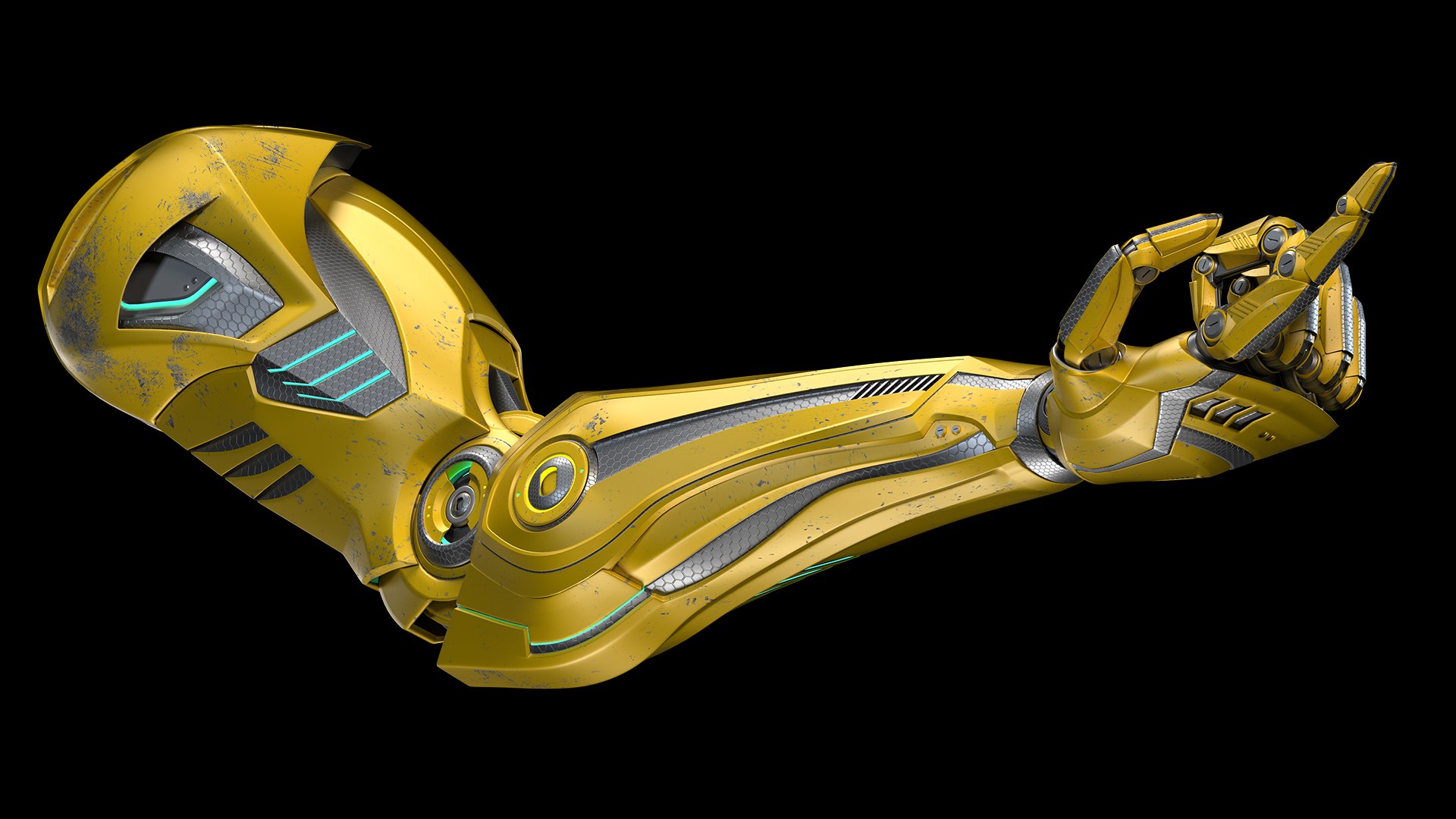 3D Robotic Arms 2 In 1 - TurboSquid 2425976