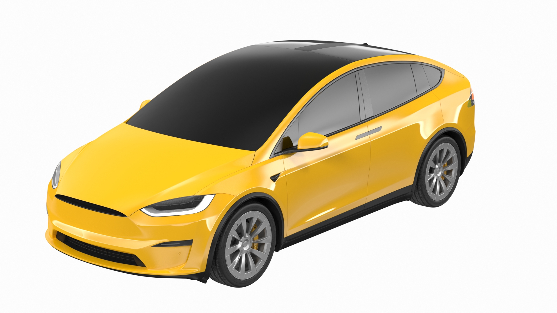Electric SUV Exterior Only 3D Model - TurboSquid 1750040