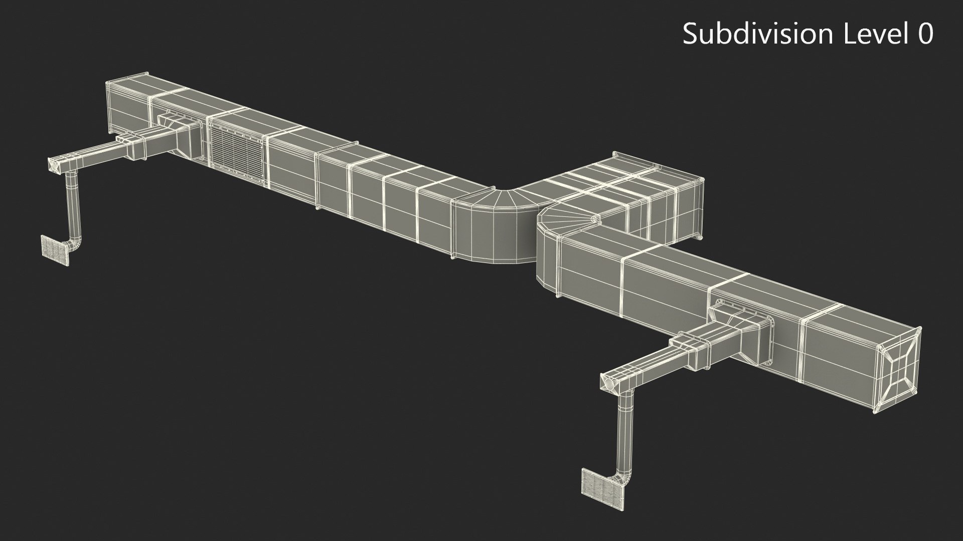 HVAC Ductwork 3D Model - TurboSquid 2262149