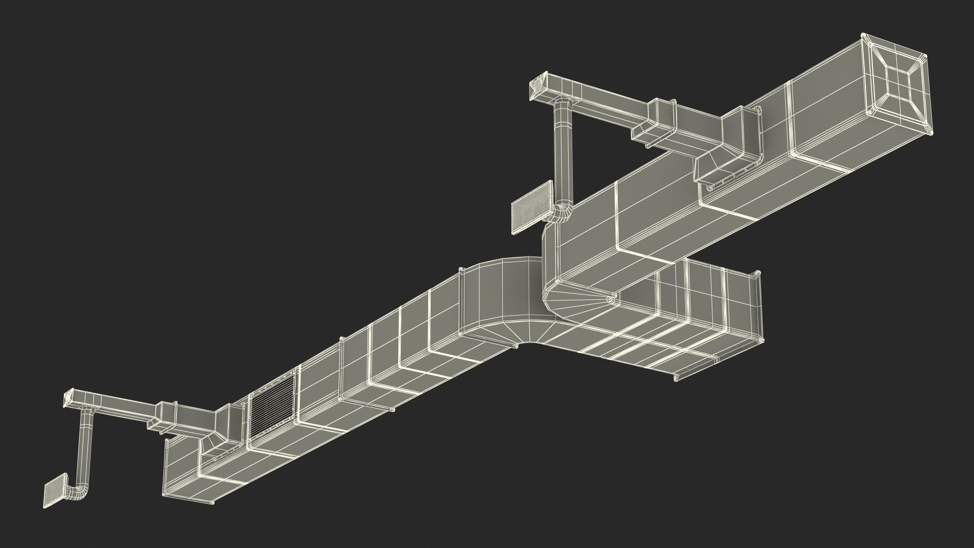 HVAC Ductwork 3D Model - TurboSquid 2262149