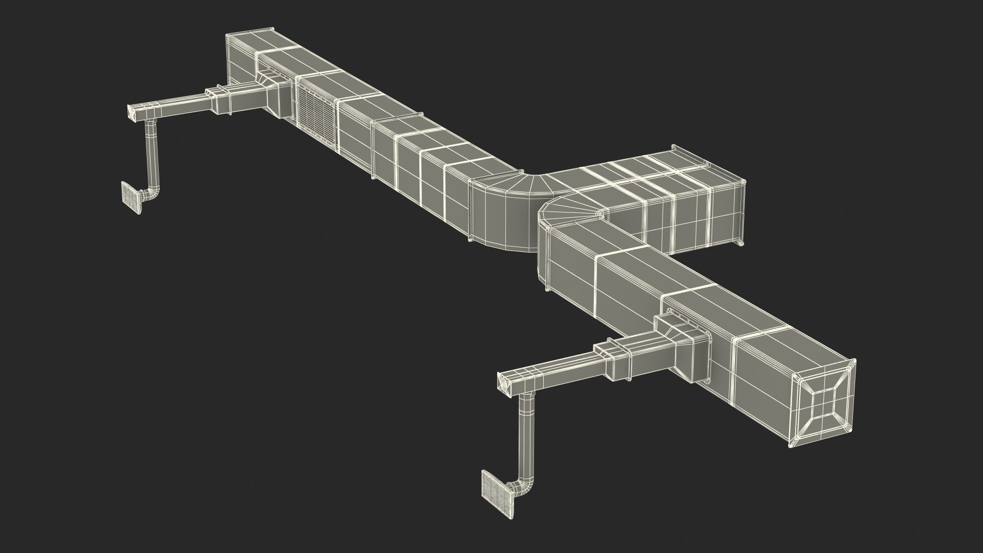 HVAC Ductwork 3D Model - TurboSquid 2262149