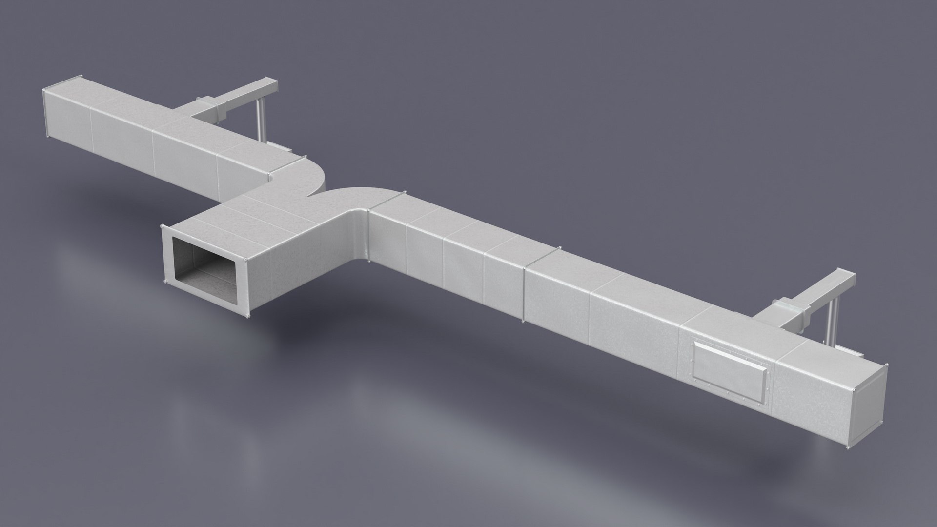 HVAC Ductwork 3D Model - TurboSquid 2262149
