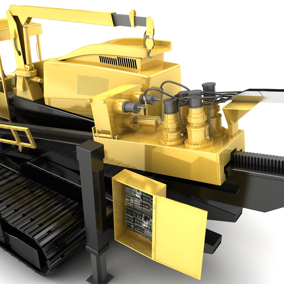 3d Directional Drilling Rig Model
