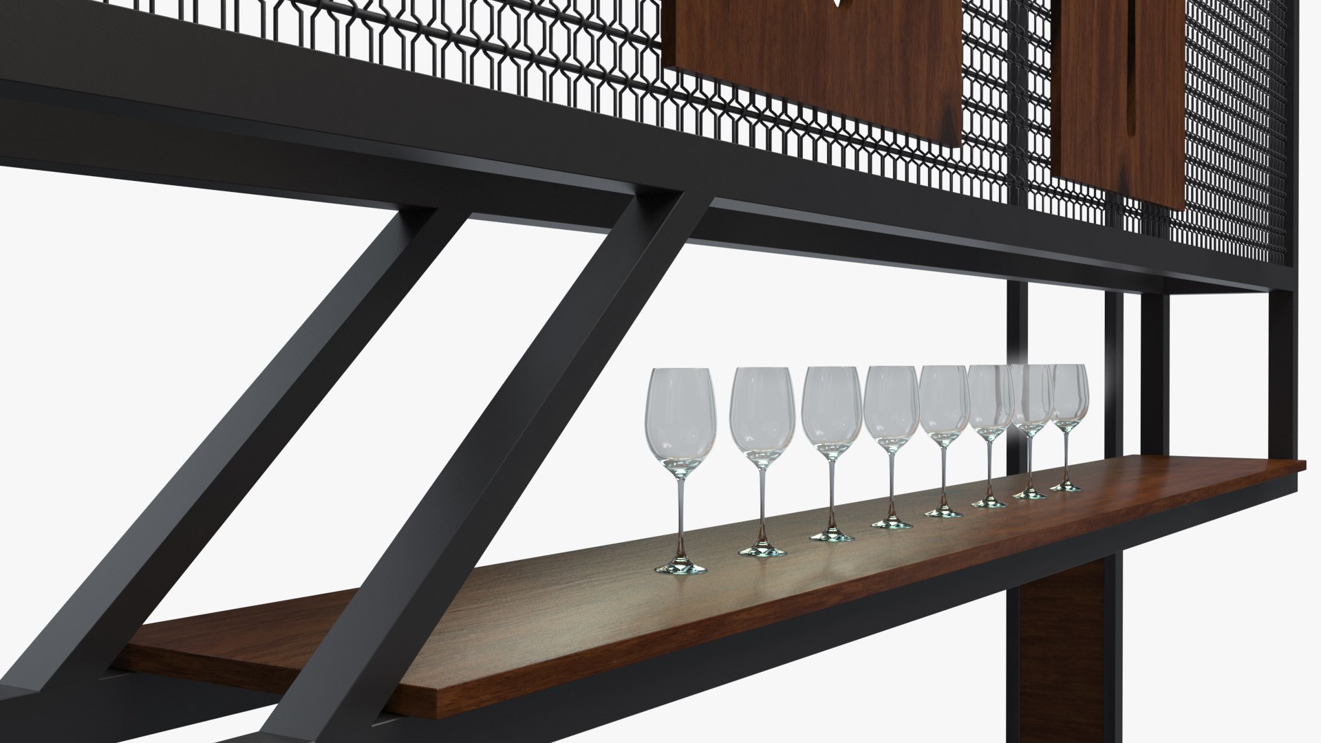 Bar Shelf 001 8k 3D Model - TurboSquid 1540650
