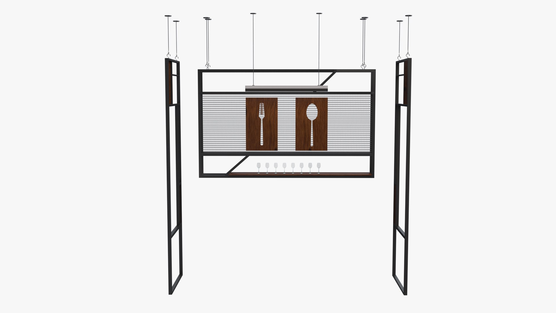 Bar Shelf 001 8k 3D Model - TurboSquid 1540650